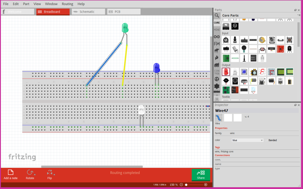 Fritzing Tutorial: Parts & Views – Digilent Blog