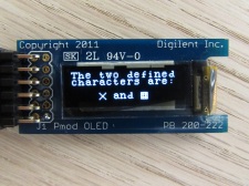 Creating Custom Characters on the PmodOLED – Digilent Blog