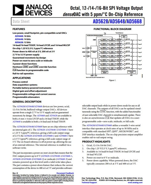 What is a Datasheet & How to Read One? – Digilent Blog
