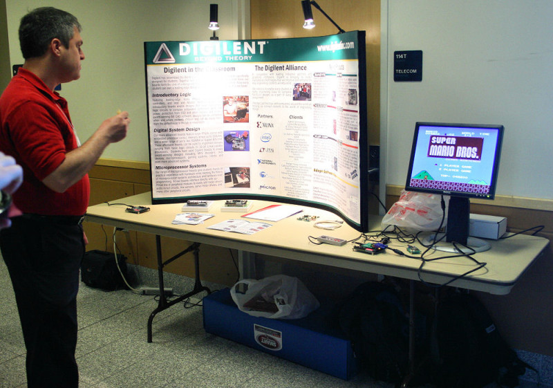 Throwback Thursday: Our First (Serious) Conference Display – Digilent Blog