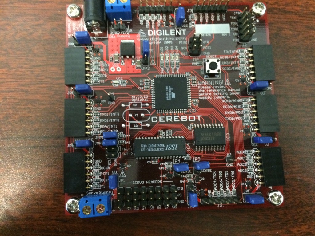 Throwback Thursday: The Original Cerebot Line – Digilent Blog