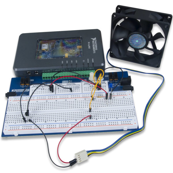 Fan Speed Control Using a Thermistor, LabVIEW, and myRIO – Digilent Blog