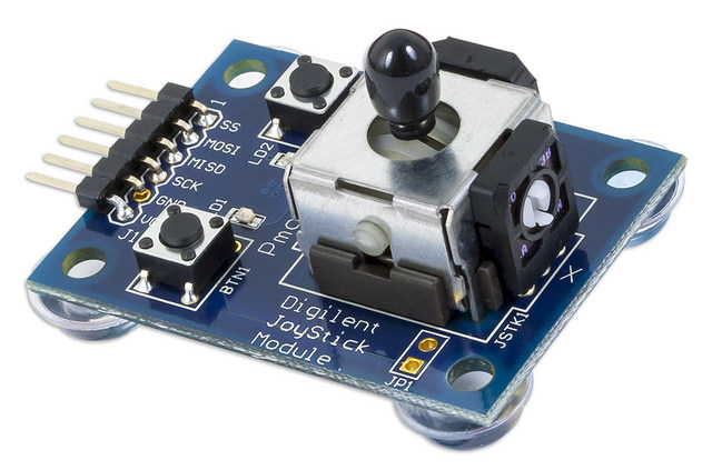Using the PmodJSTK to control a Stepper Motor with the Basys 3 – Digilent Blog