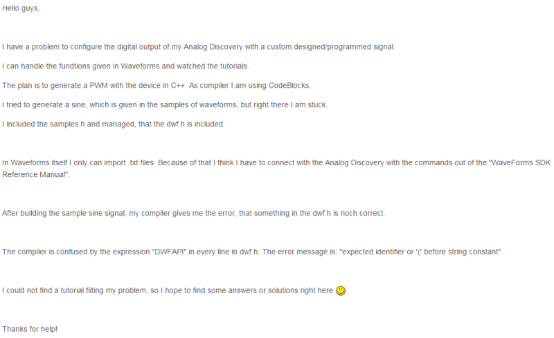 Working with the Digilent Forum – Digilent Blog