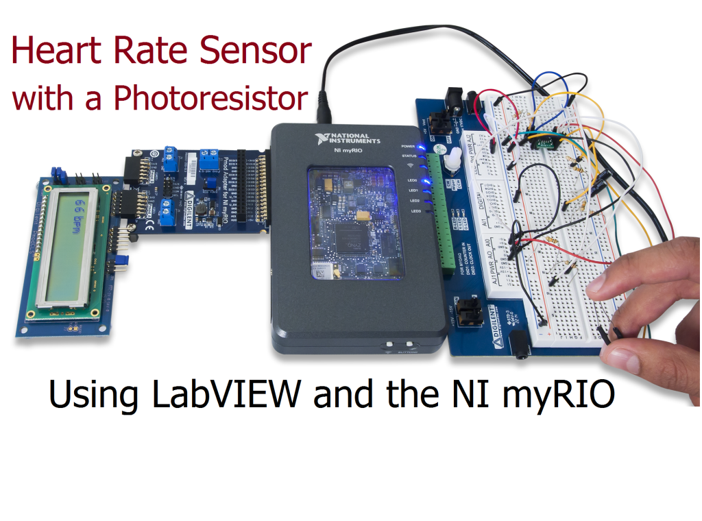 Heart Rate Monitor Using a myRIO – Digilent Blog