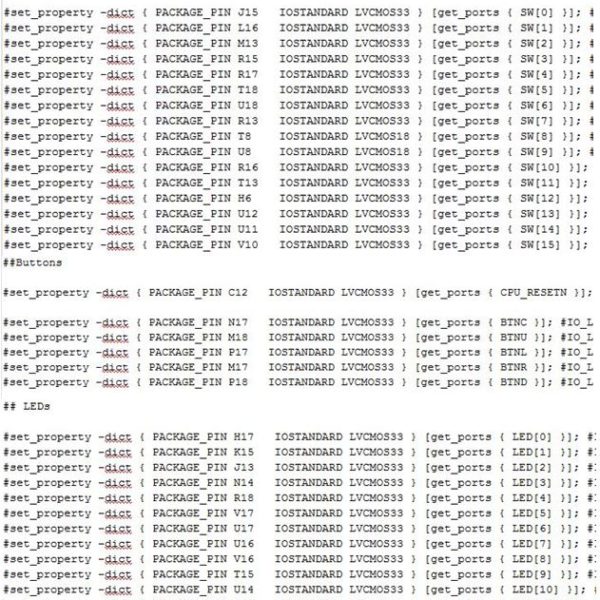 Converting from UCF to XDC file – Digilent Blog