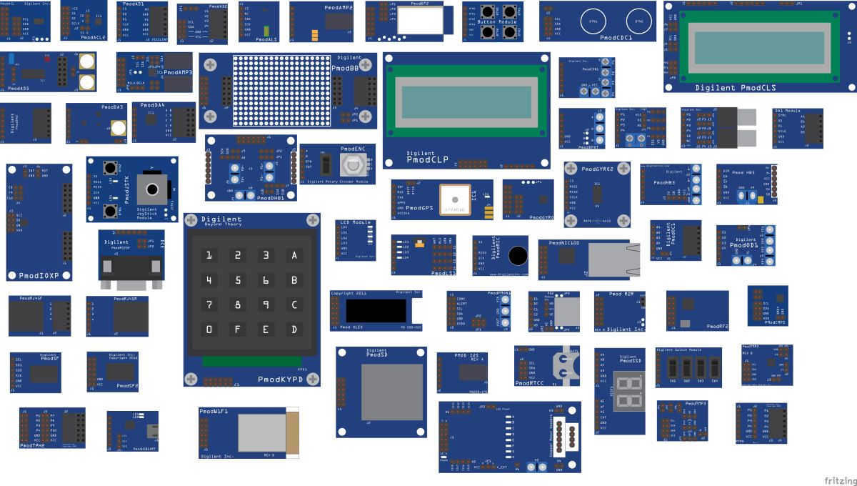 How to Use the Pmod Ports on the Arty – Digilent Blog
