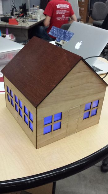 Projects from the Hardware Hackathon: A Color-Changing Model House ...