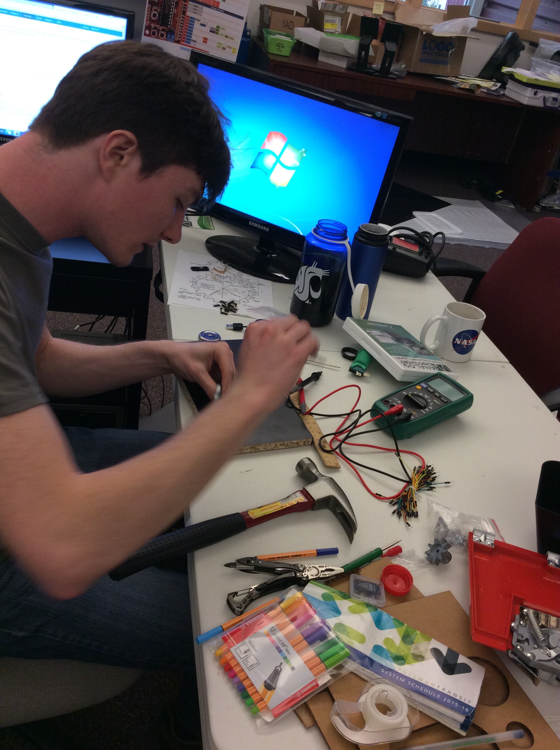 Build a Robot with Household items: For Cheap Robots Series – Digilent Blog