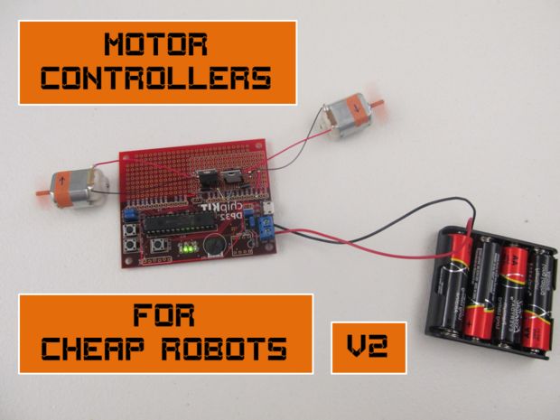 Build a Robot with Household items: For Cheap Robots Series – Digilent Blog