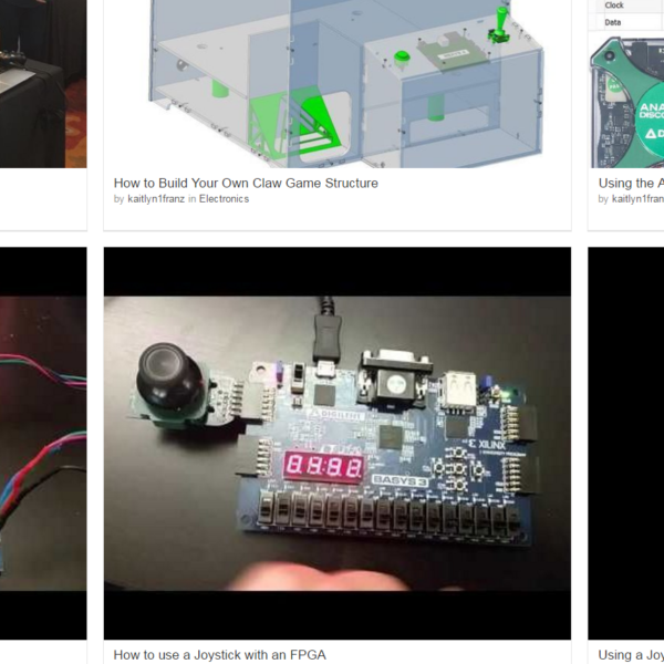 Pmod Monthly: The Claw Game – Digilent Blog