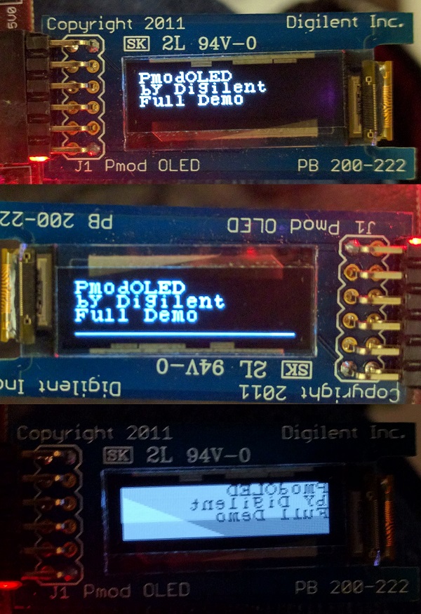 Product Profile: Pmod OLED and Pmod OLEDrgb – Digilent Blog