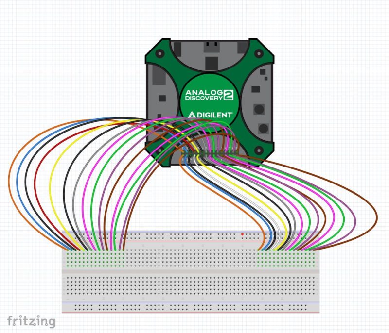 The Analog Discovery 2 Gets a Fritzing Part – Digilent Blog