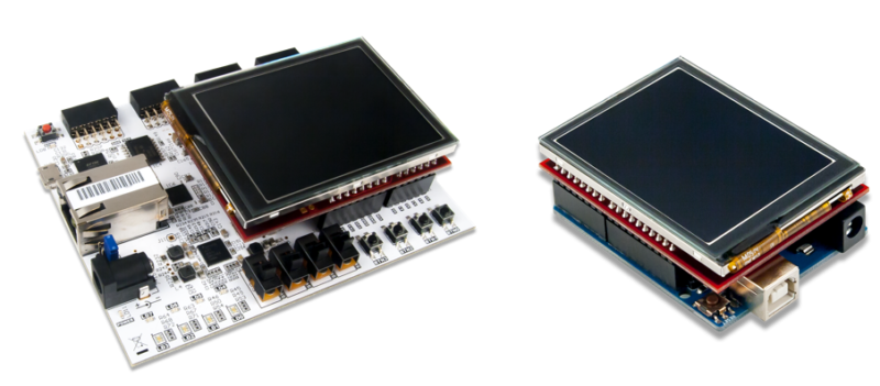 Introducing the Digilent Multi-Touch Display Shield! – Digilent Blog