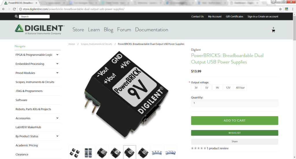 Follow the PowerBRICK Road – Digilent Blog