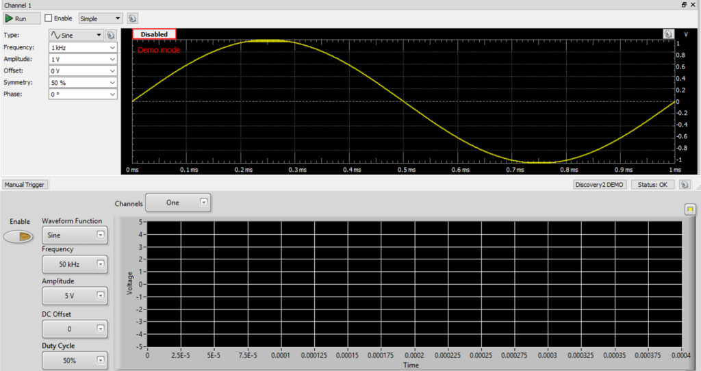 Waveforms Vs Labforms Part 1 Waveform Generator Digilent Blog