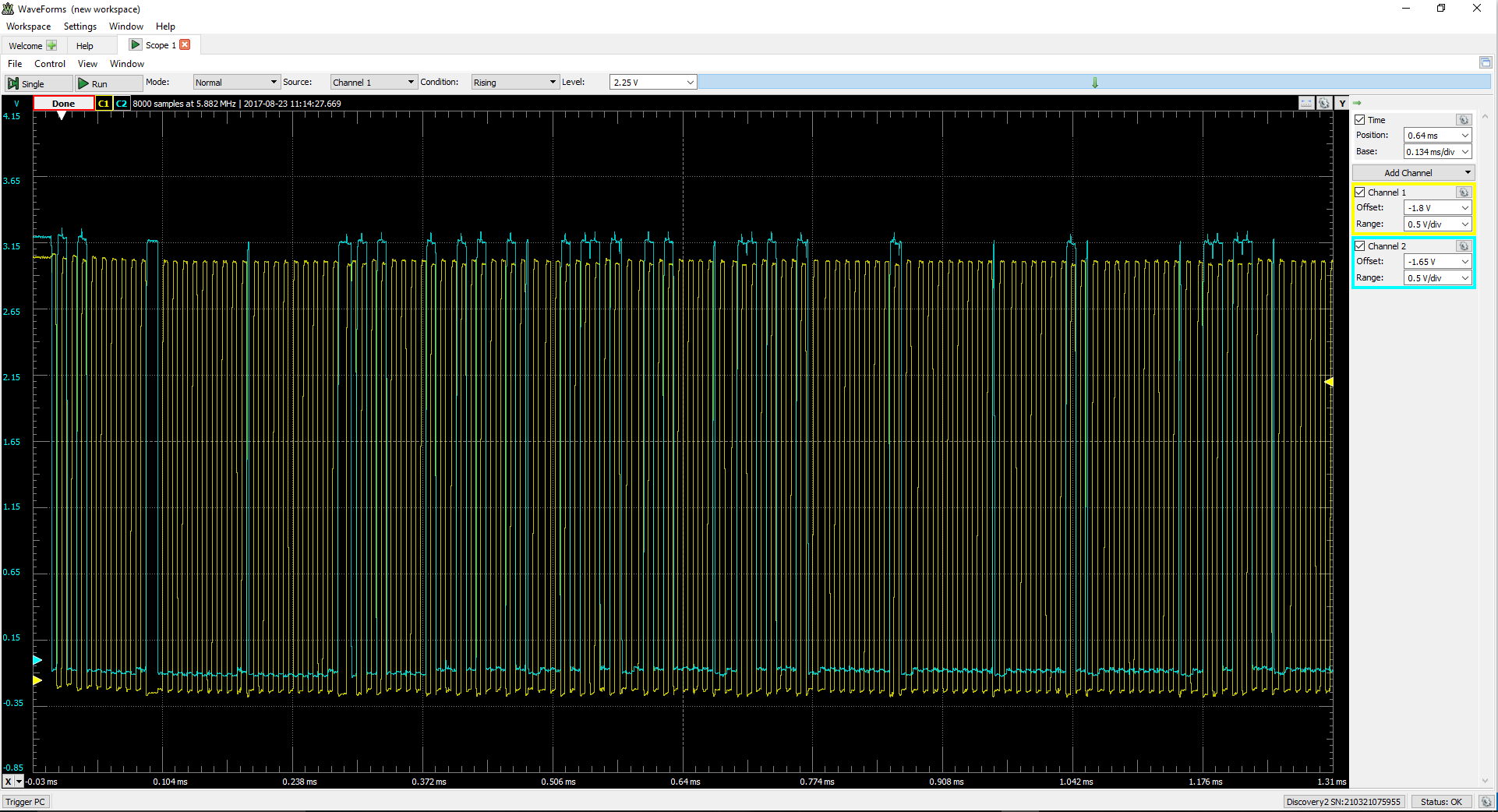 WaveForms 2015 in Action – Digilent Blog WaveForms 2015 in Action – Digilent Blog