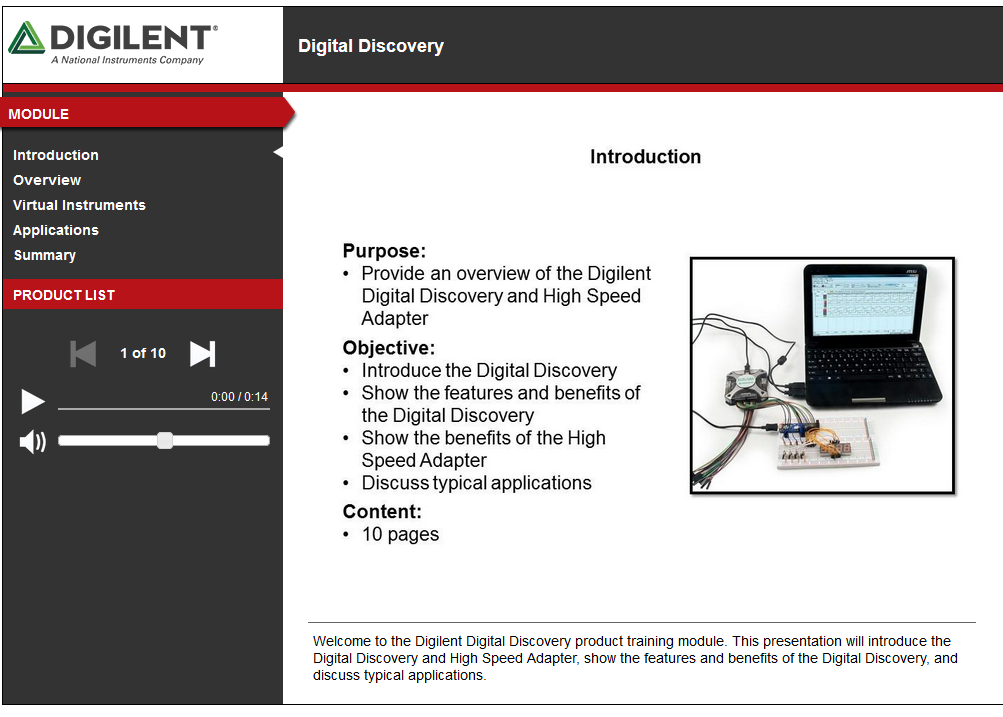 The Digital Discovery Gets a Digi-Key Training Module – Digilent Blog