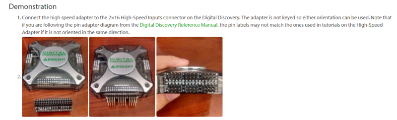 Using The High Speed Adapter – Digilent Blog