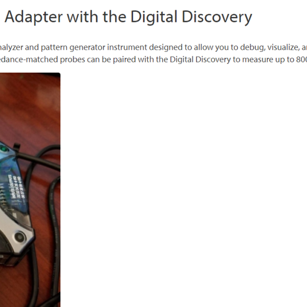 Using The High Speed Adapter – Digilent Blog