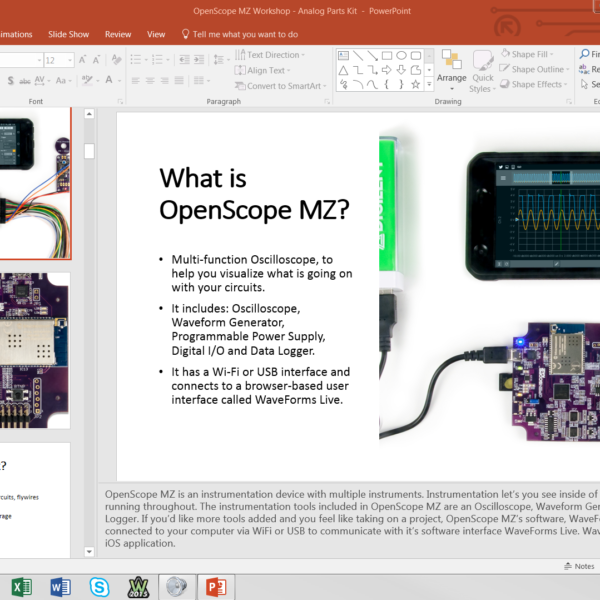 The OpenScope MZ Workshop Training – Digilent Blog