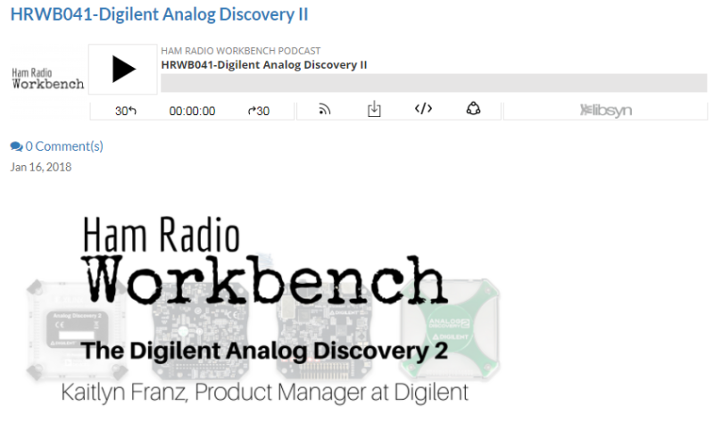 Ham Radio Workbench Interview – Digilent Blog