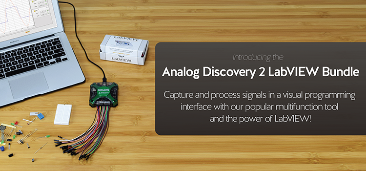 Introducing the Analog Discovery 2 LabVIEW Bundle – Digilent Blog