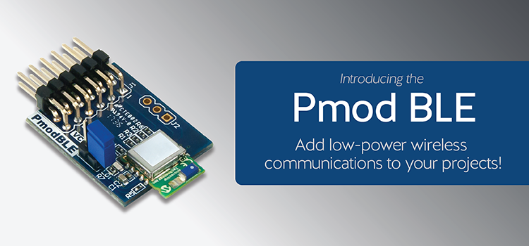 Introducing the Pmod BLE – Digilent Blog