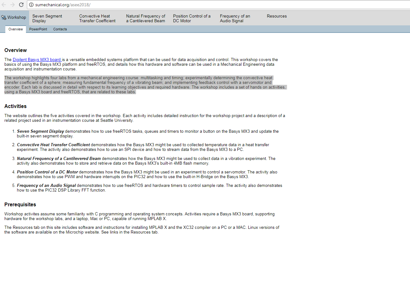 Mechanical Engineering Labs and the Basys MX3 – Digilent Blog