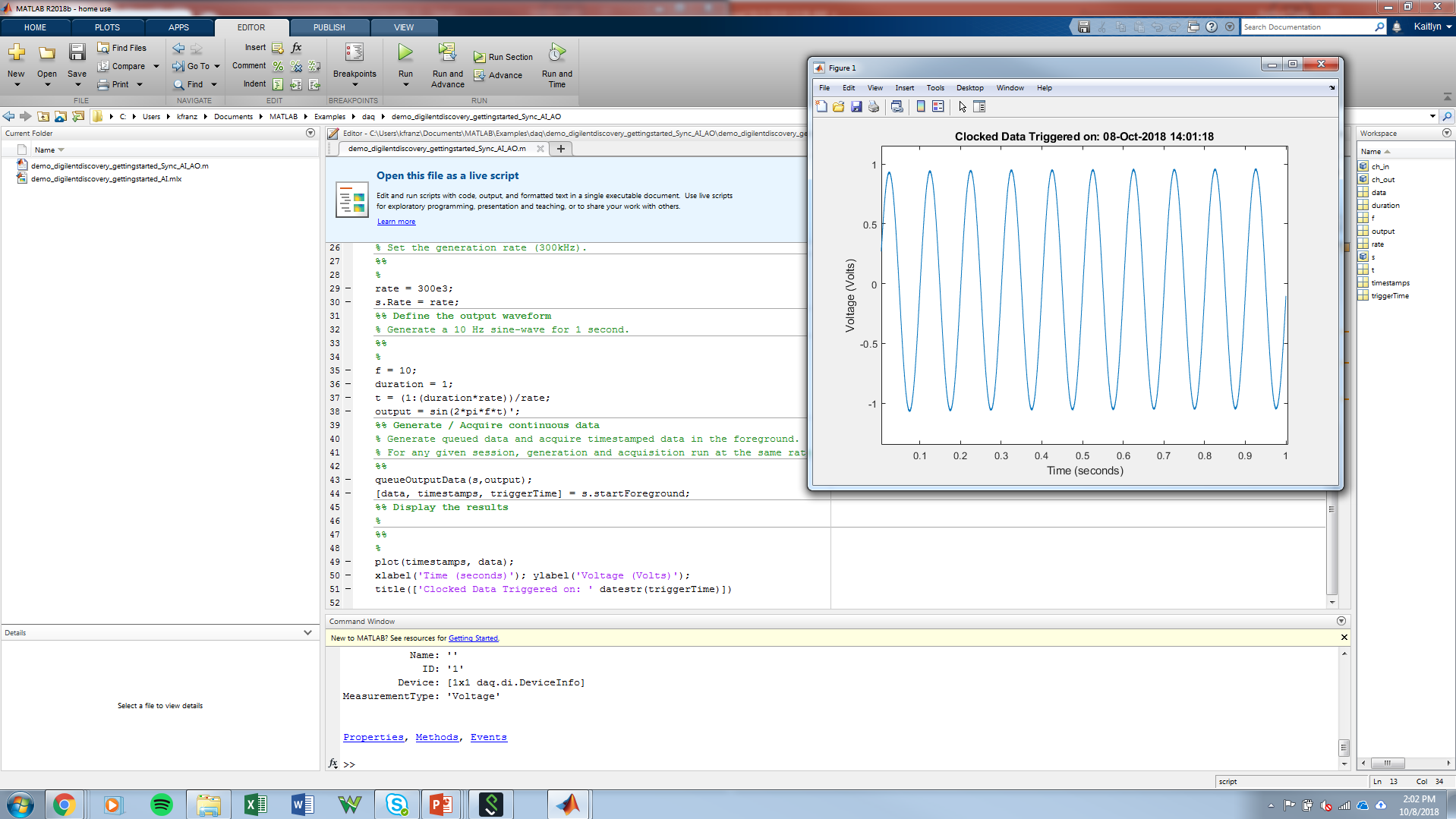 More With MATLAB And The Analog Discovery 2 – Digilent Blog