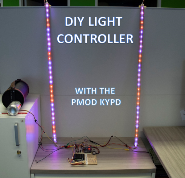 Build a Custom Light Controller Board With Pmod KYPD And LED Strips ...