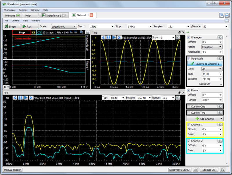 Software Update: WaveForms 3.10.9 – Digilent Blog