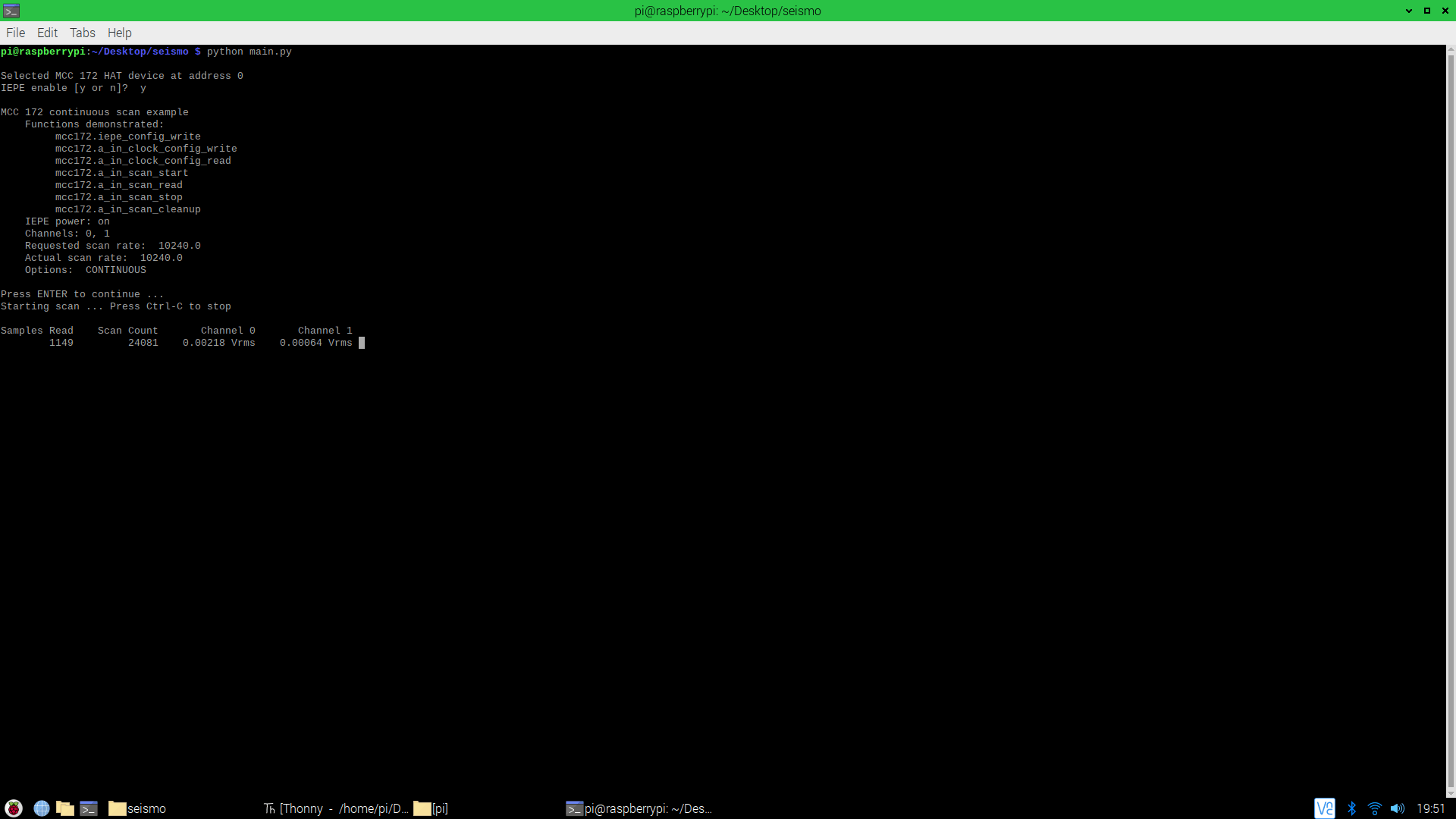 Tutorial Measuring An Accelerometer With A Raspberry Pi Mounted Daq Digilent Blog