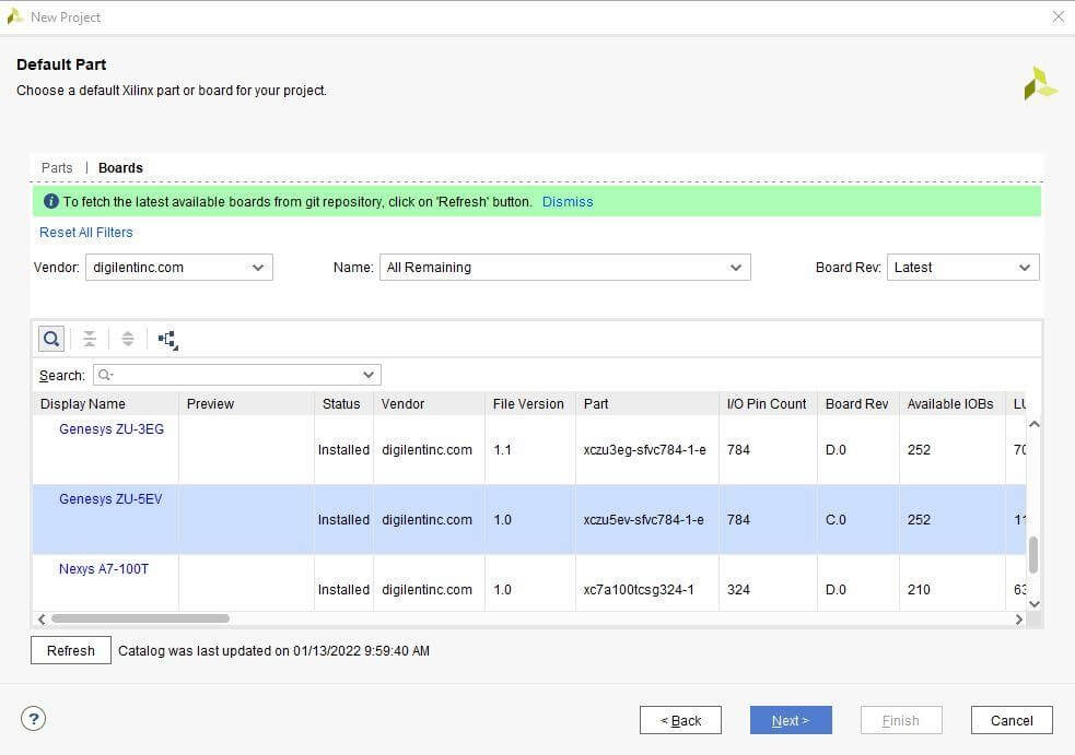 Building an Arch Linux-Based Project on the Genesys ZU-5EV – Digilent Blog
