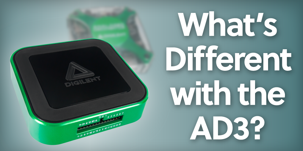 What’s Different with the Analog Discovery 3? – Digilent Blog