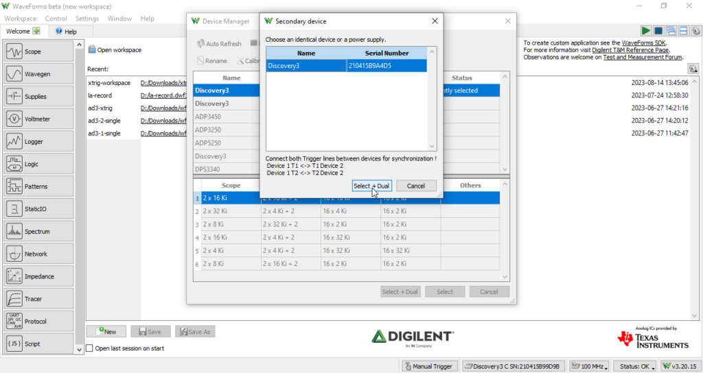 Extending Channel Counts by Using Dual Mode – Digilent Blog