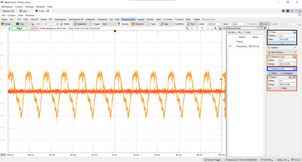 Analog Input Filters Reducing Noise In Acquired Analog Signals Digilent Blog