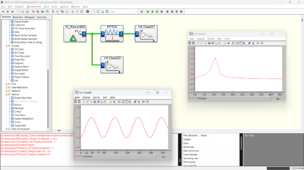 DASYLab and Analog Discovery: A New Option for Code-Free Data Acquisition – Digilent Blog