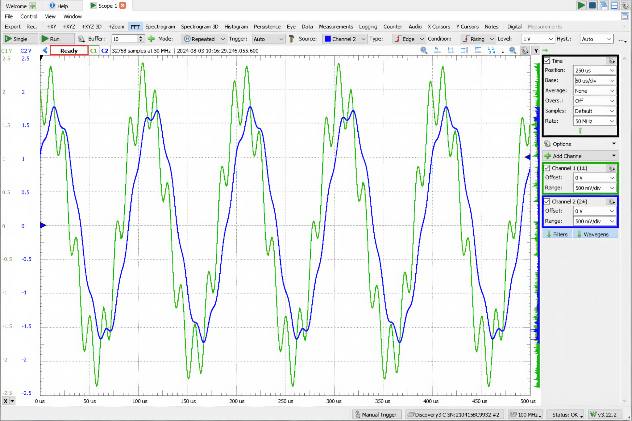 Verifying Multisim Live Simulations with the Analog Discovery 3 – Digilent Blog