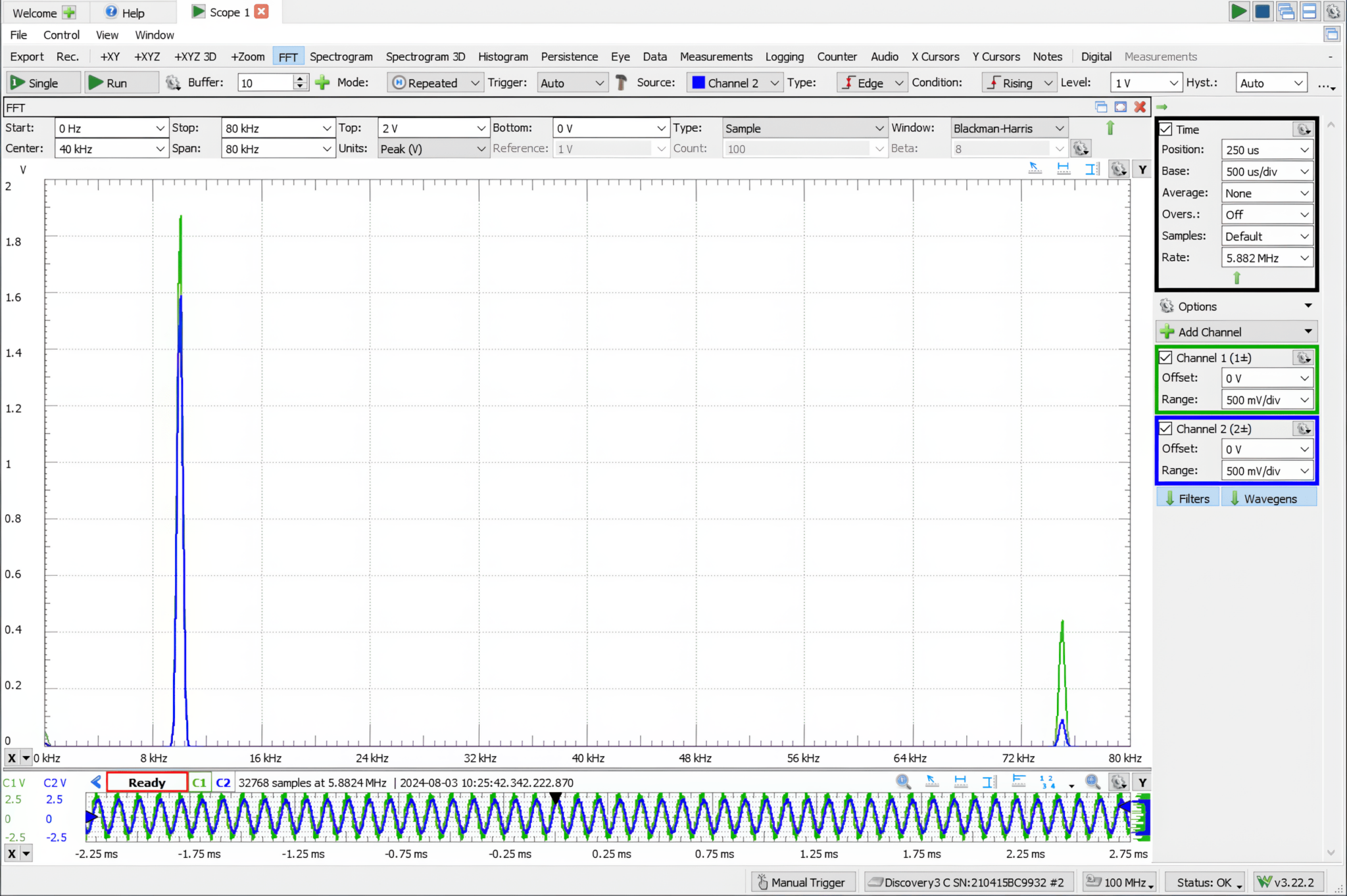 Verifying Multisim Live Simulations with the Analog Discovery 3 – Digilent Blog