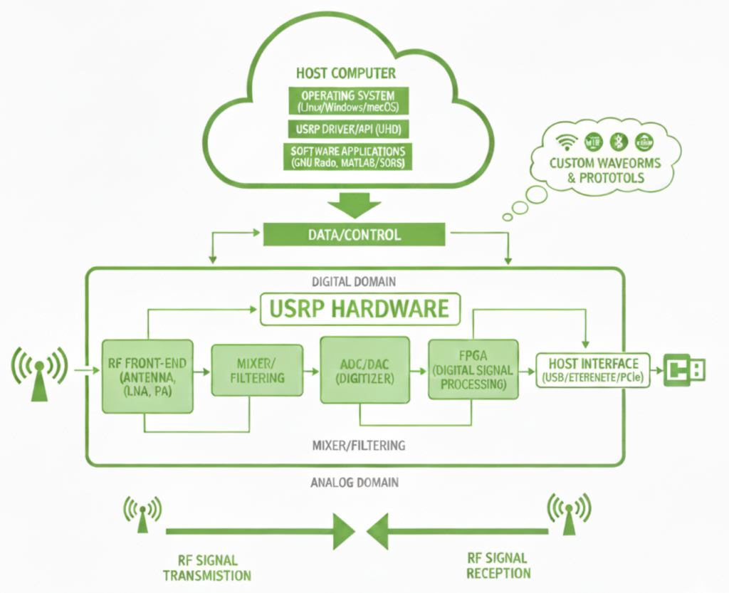 What is USRP? A Beginner-to-Expert Guide to Software Defined Radio – Digilent Blog